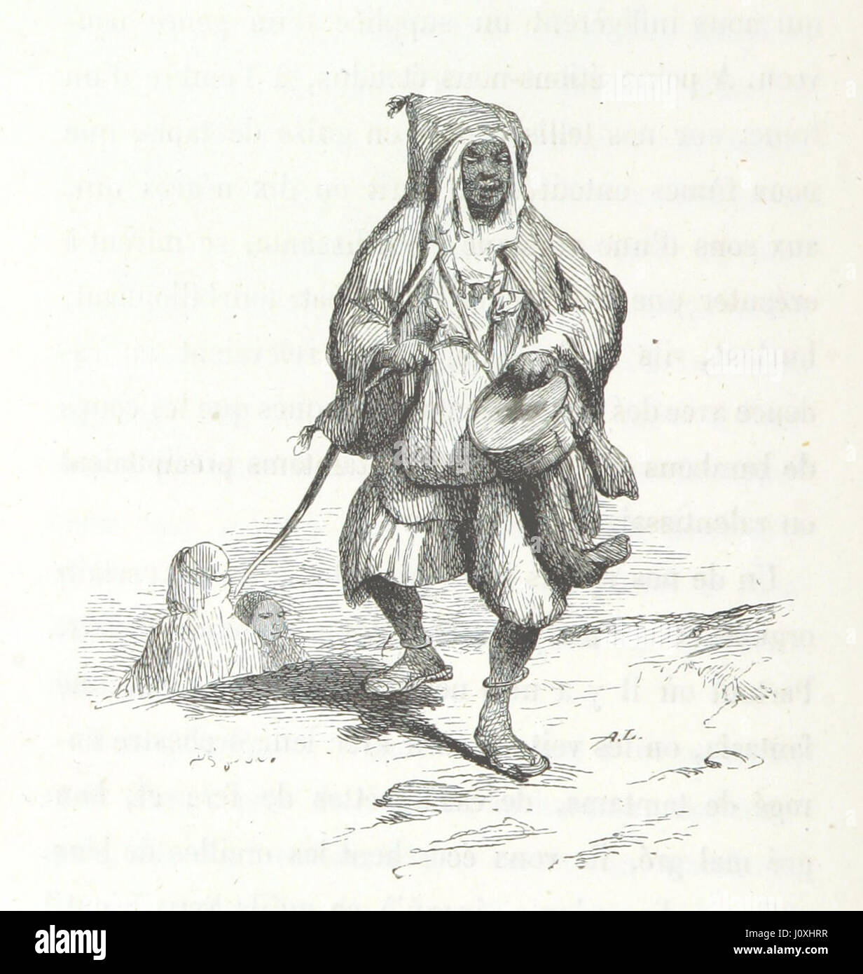 An image taken from a work about the Kabylie region, featuring details ...