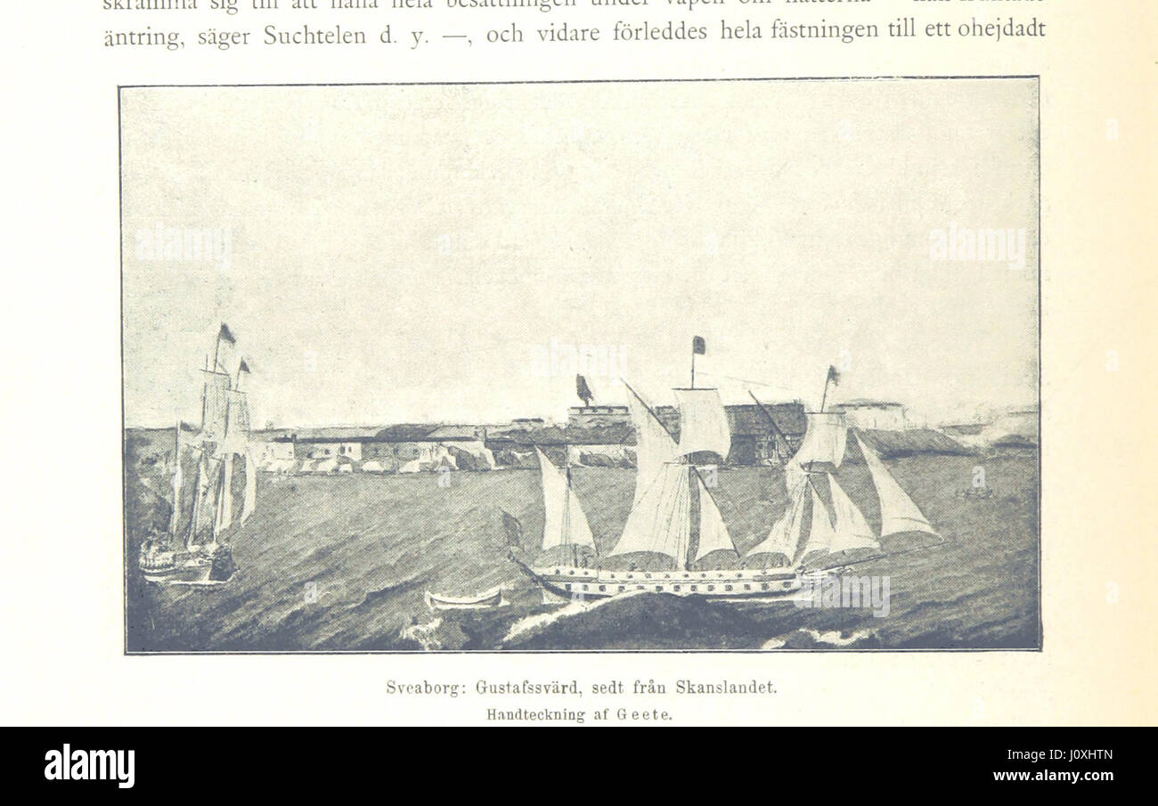 This image from 'Finska Kriget 1808-1809' depicts key moments from the ...