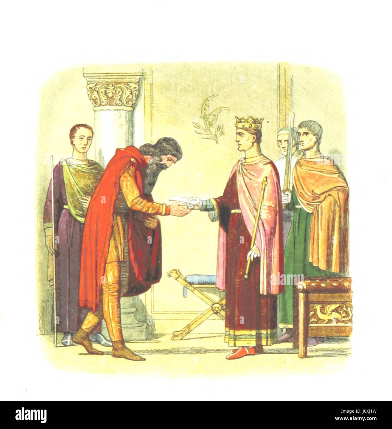 This chronicle covers England’s history from 55 B.C. to A.D. 1485, with ...