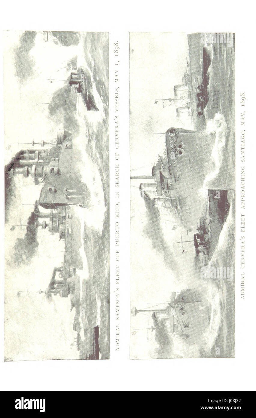 A historical account of the Spanish-American War of 1898, titled 'Blue ...