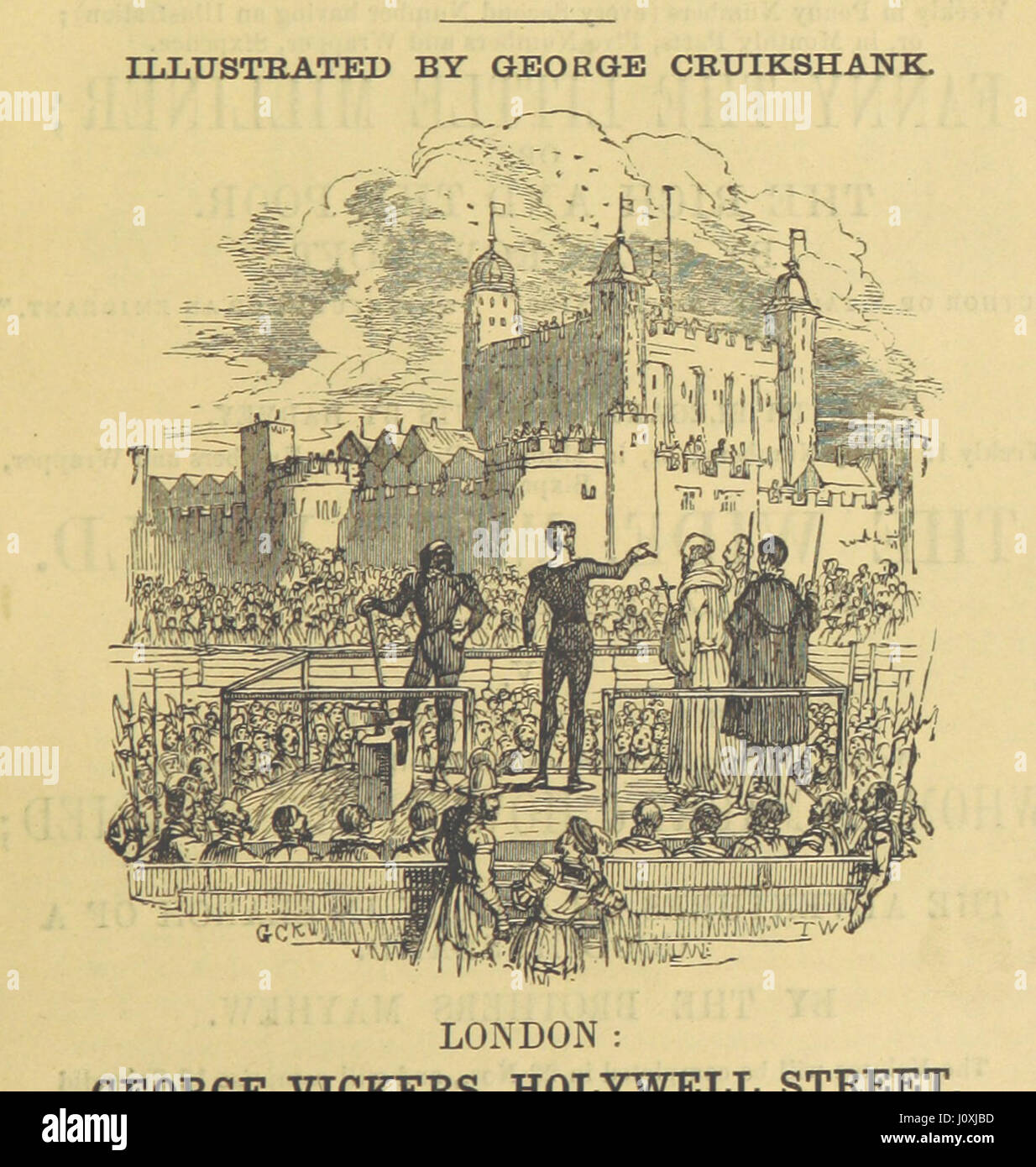 This image from 'The Tower of London' features illustrations by George ...