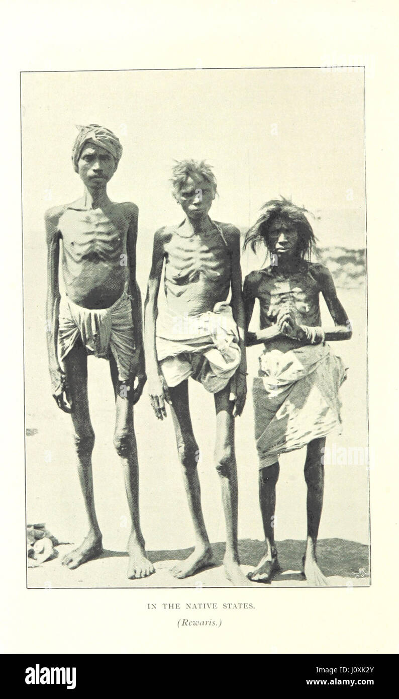 This image is taken from a work documenting the famine districts in ...