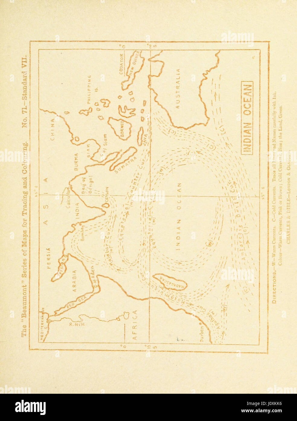 This page from 'The Beaumont Geography and Map Tracing Book' offers an ...
