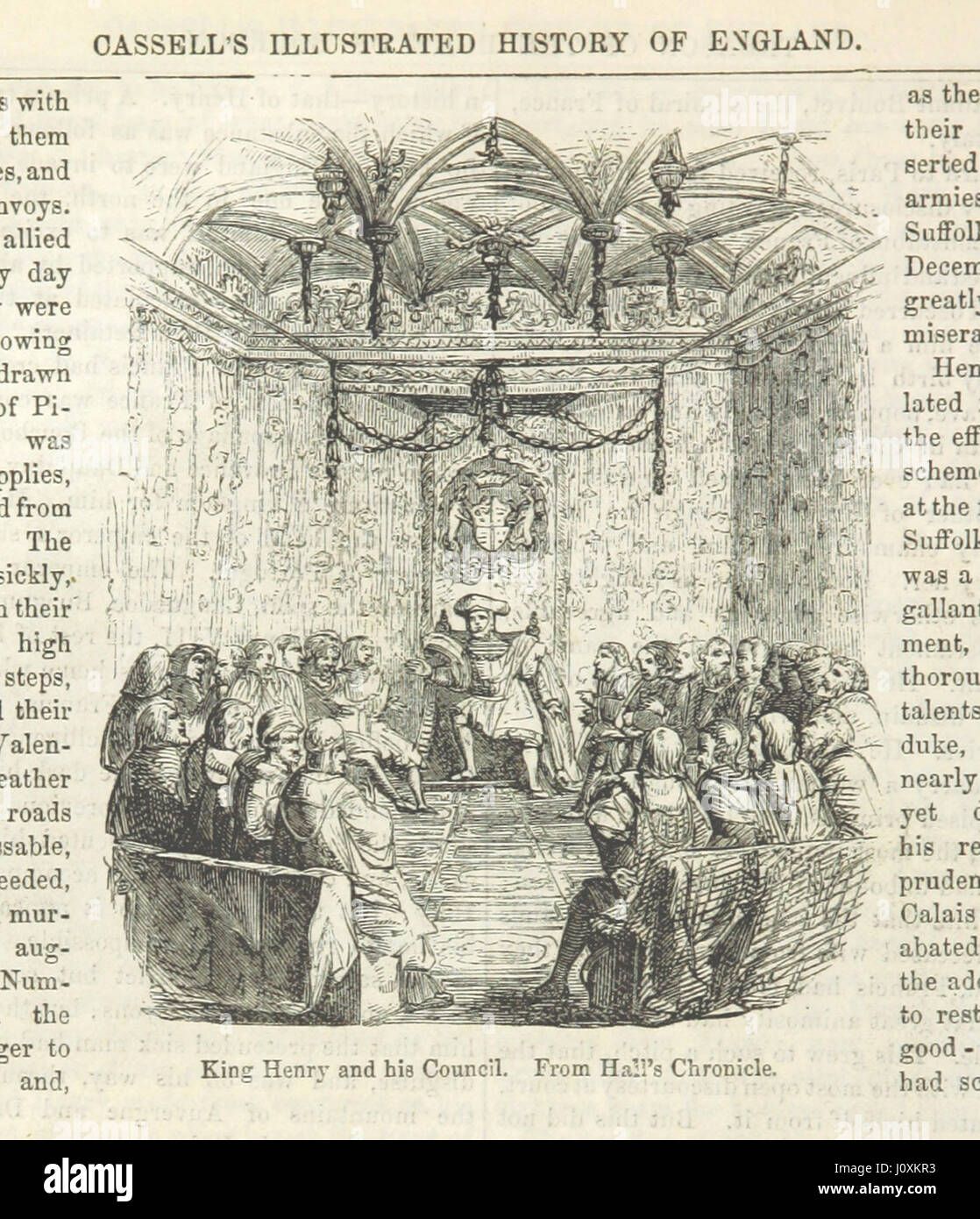 This illustrated history of England covers the period up to the reign ...