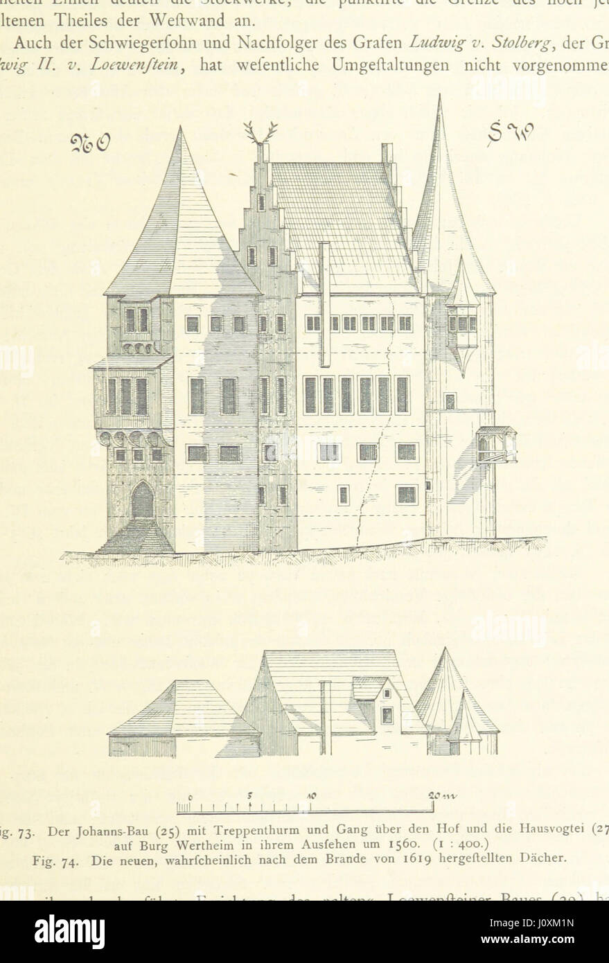This work details the history of the Wertheim Castle on the Main River ...