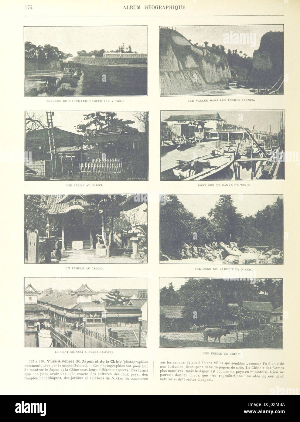 This geographical album features detailed illustrations that showcase ...