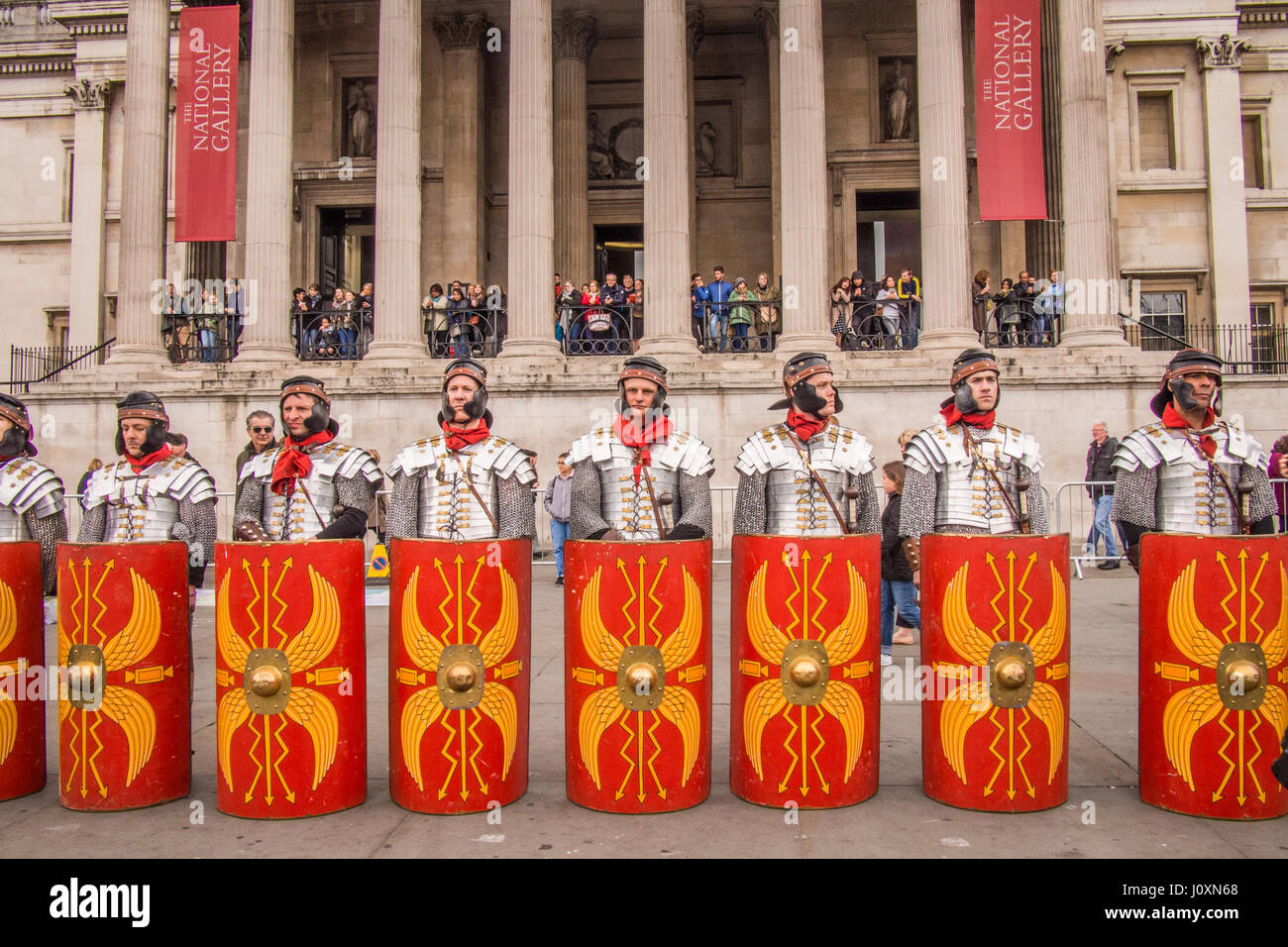 "Roman Guards" before Theatrical performance of the Passion of the ...