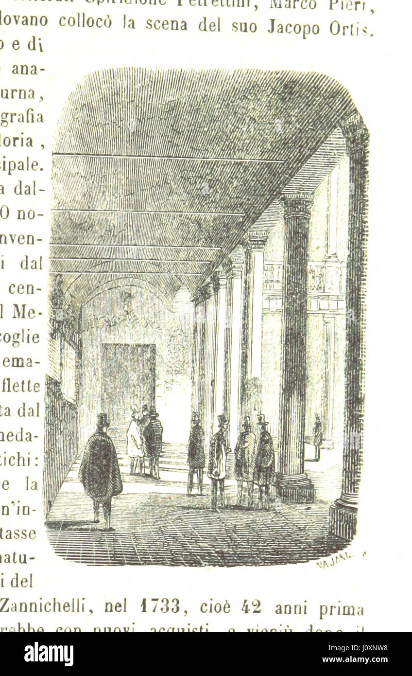 This large illustration details the history of Lombardy-Venetia ...