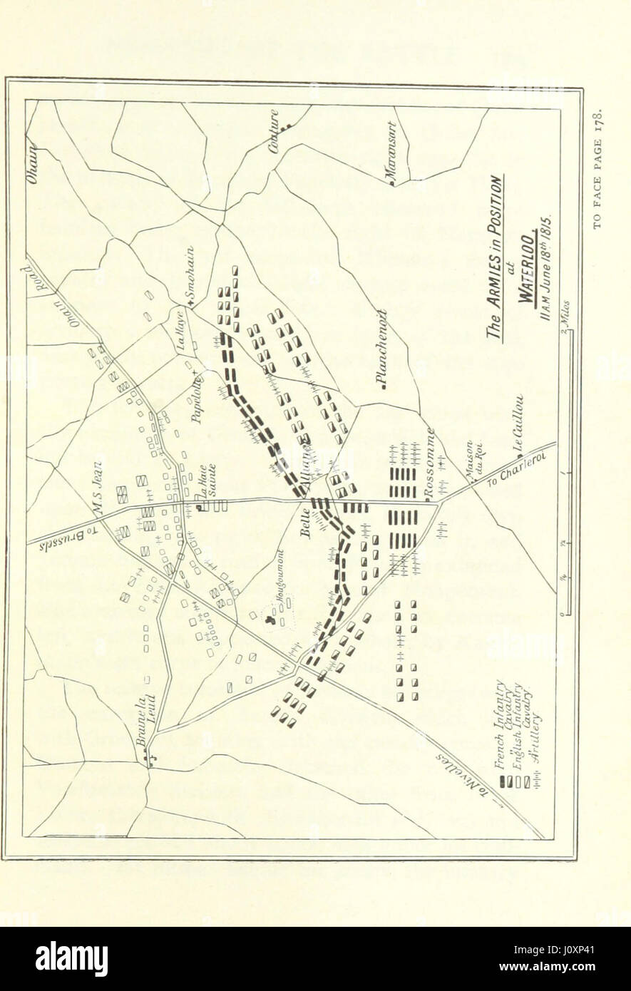 This image from 'Waterloo. A narrative and a criticism' highlights key ...