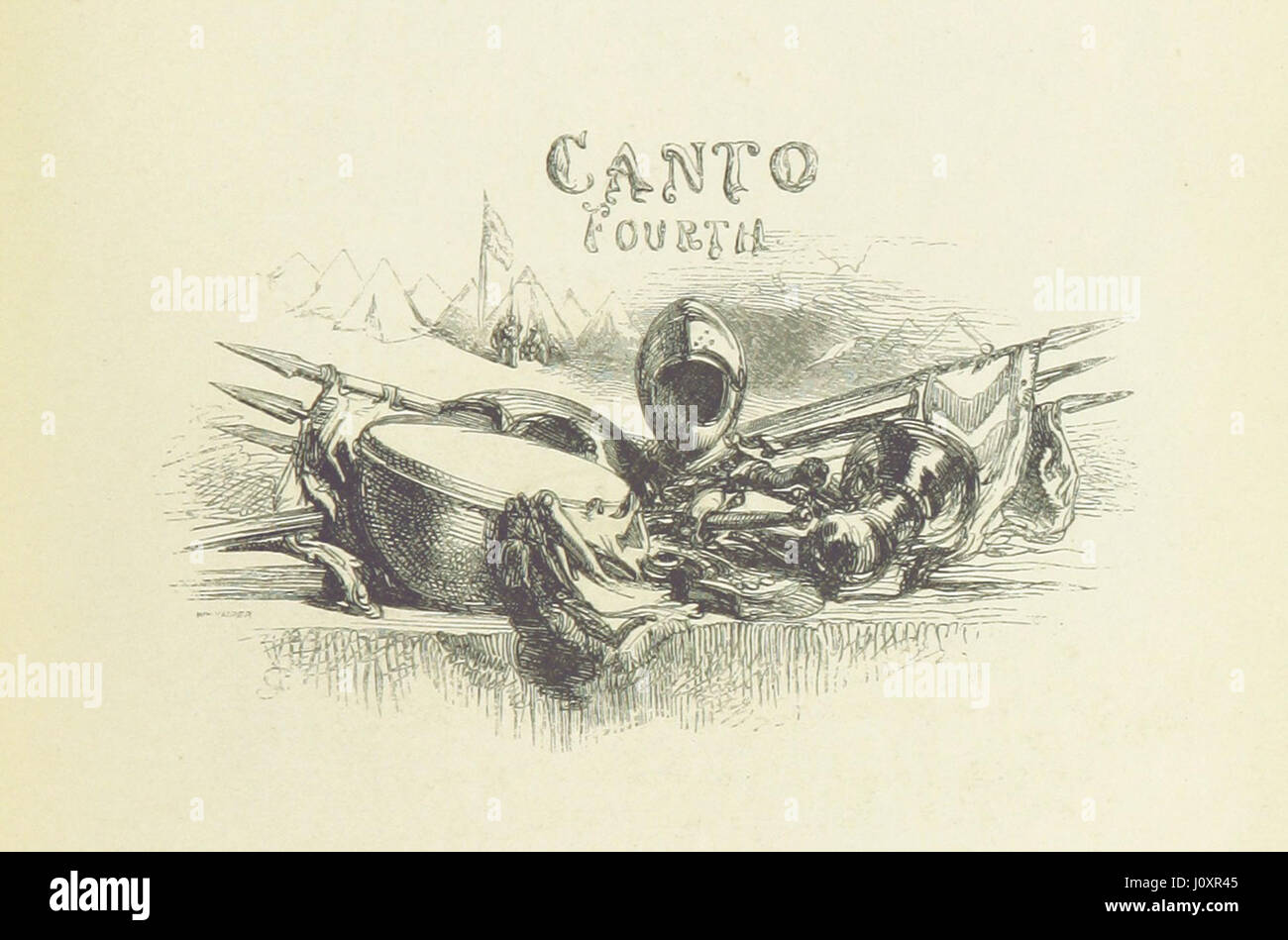 An edition of Sir Walter Scott's 'Marmion,' a narrative poem about the ...