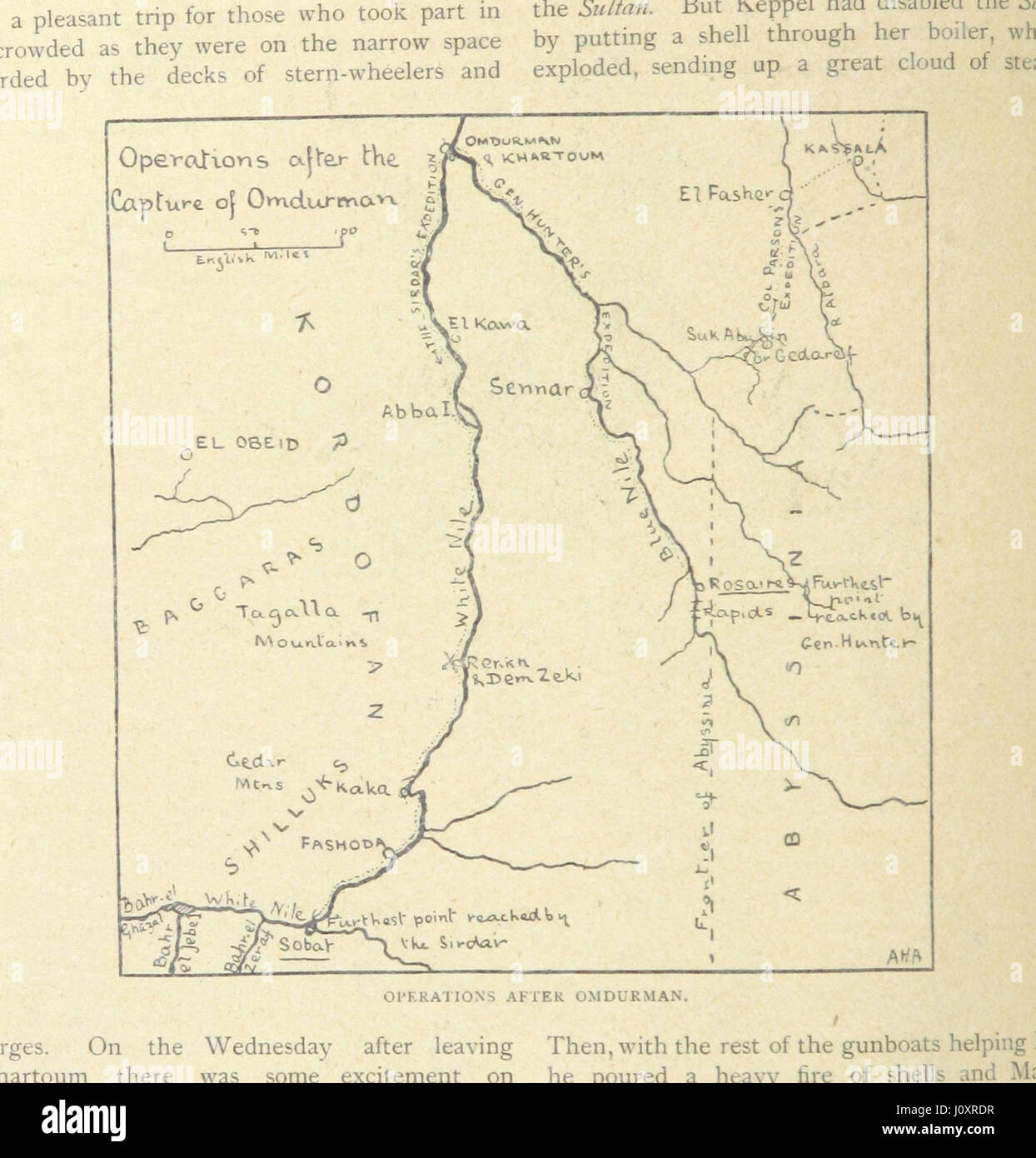 This image from 'The Wars of the 'Nineties' illustrates key events in ...