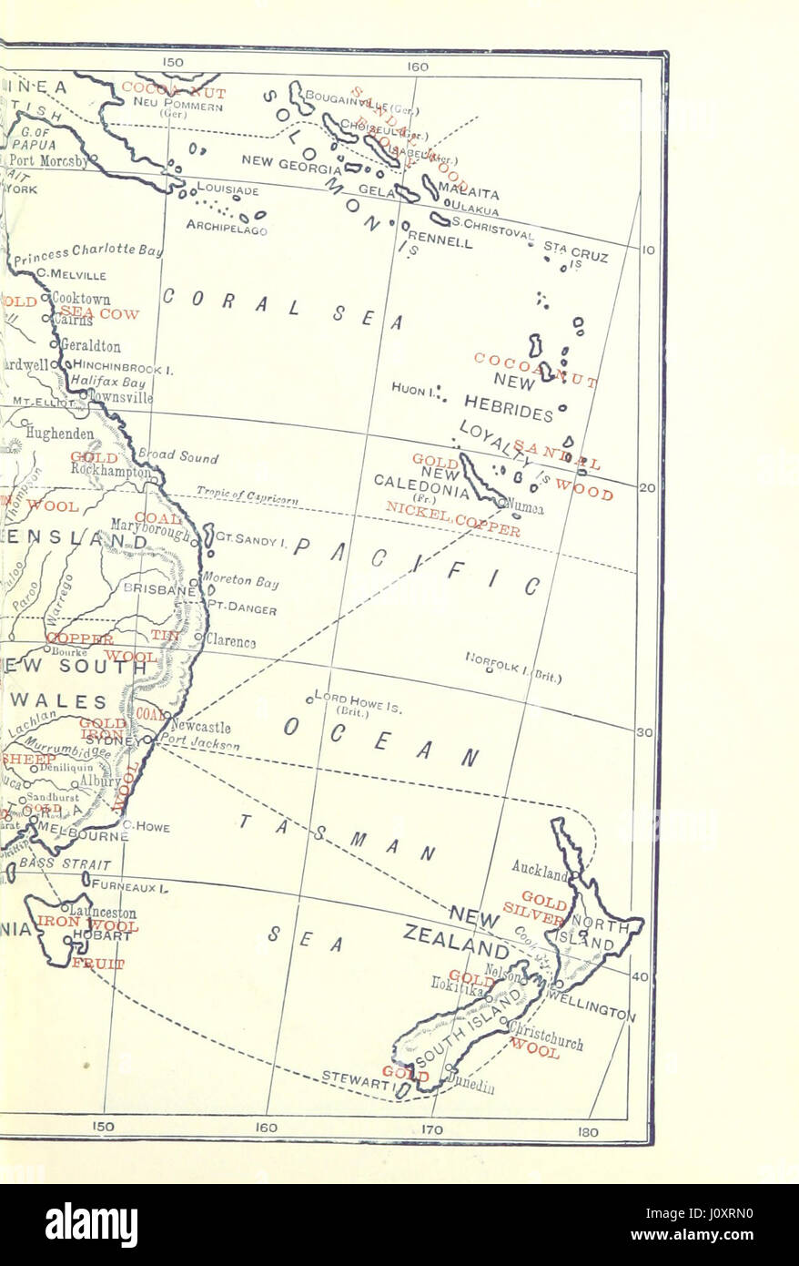 This image from Pitman's 'Commercial Geography of the World' highlights ...