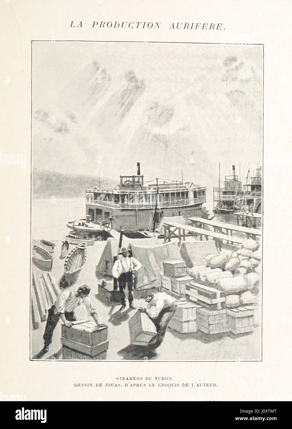 This book details the gold mining activities in the Klondike region ...
