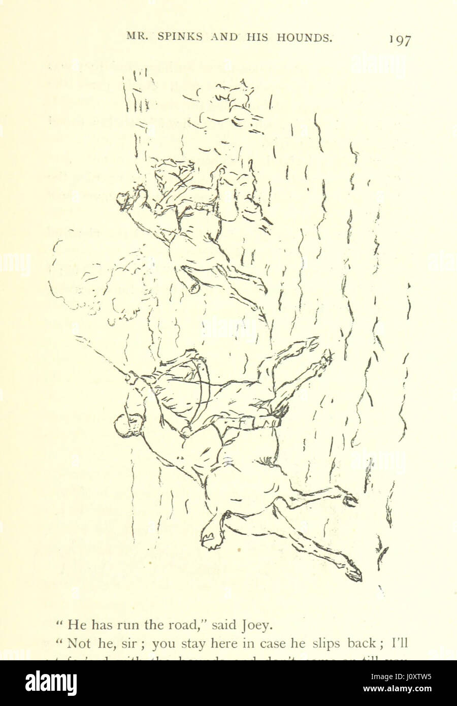 *Mr. Spinks and his Hounds* is a hunting story, featuring the ...