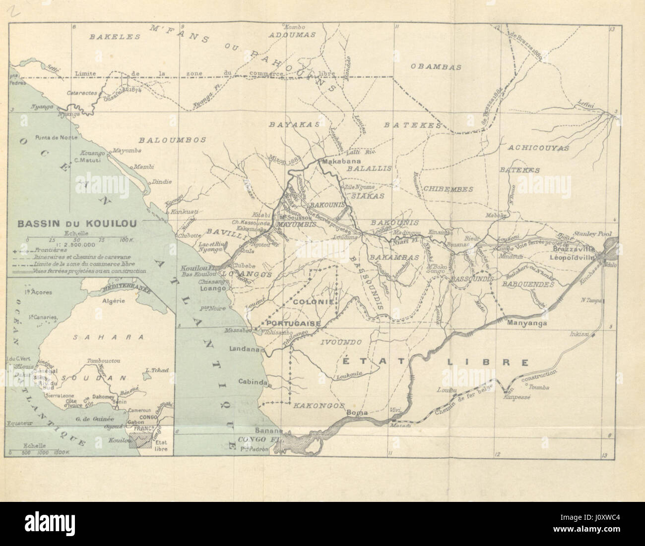 This image is from 'Le Congo français,' a book documenting the regions ...