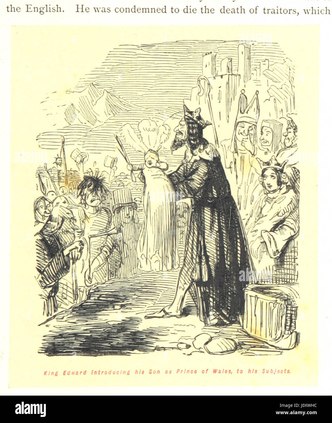 This illustrated history of England, written by John Leech, presents ...