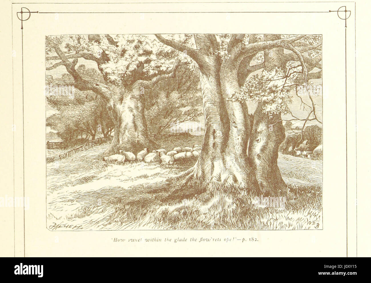 An image from 'Golden Thoughts from Golden Fountains,' a collection of ...