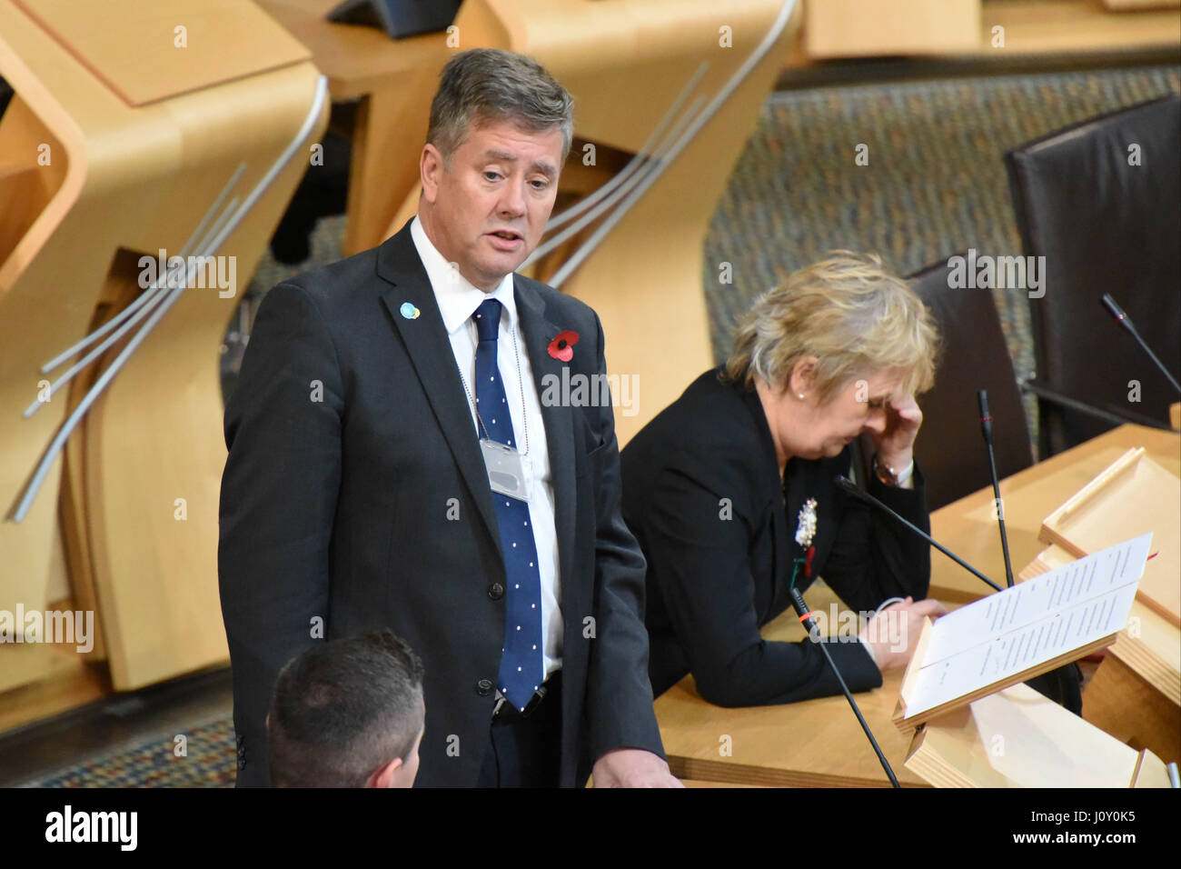 Cabinet Secretary for Infrastructure Keith Brown MSP, proposes the ...