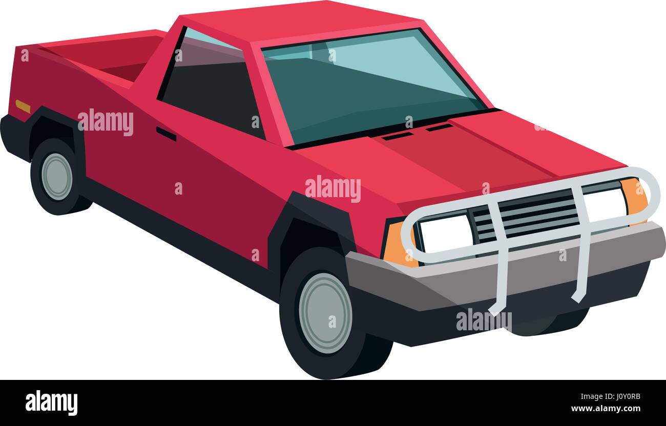 red pickup icon Stock Vector Image & Art - Alamy