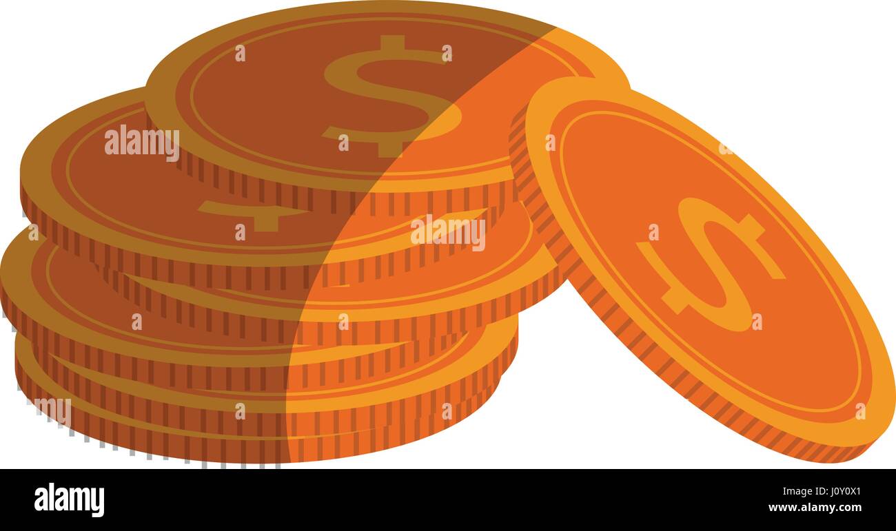 money coins icon Stock Vector Image & Art - Alamy