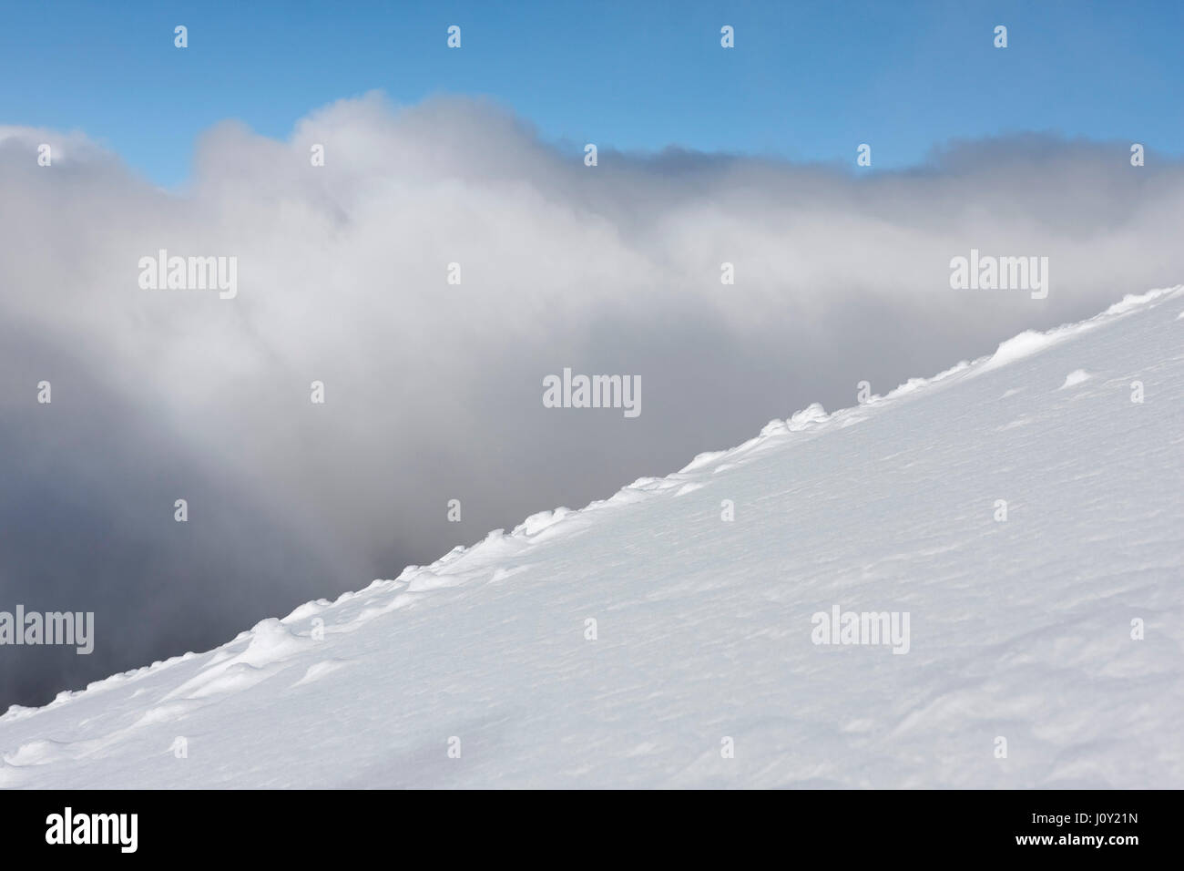 Snow and ice on Cotopaxi volcano, Ecuador Stock Photo - Alamy