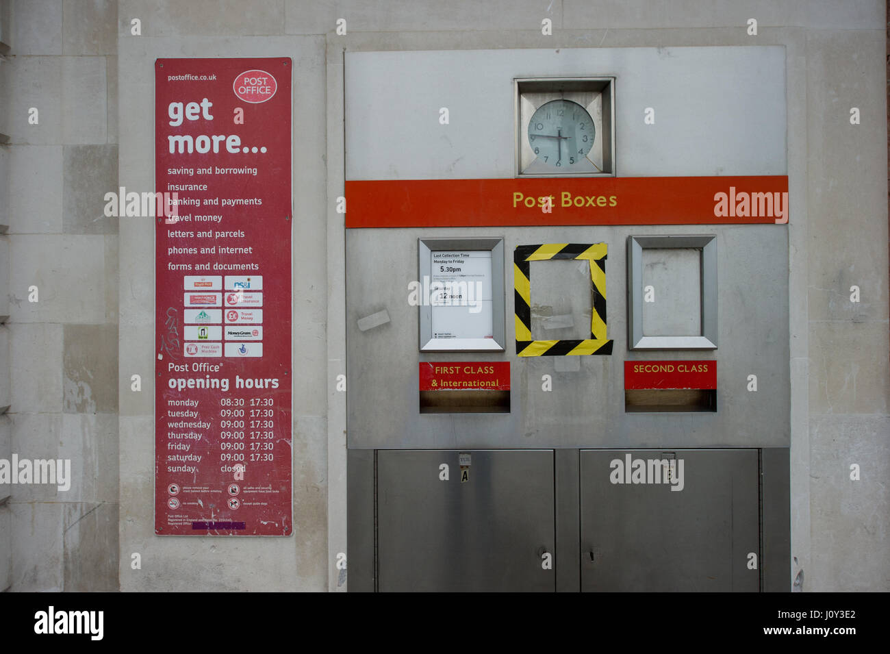 Letter box tape hi-res stock photography and images - Alamy