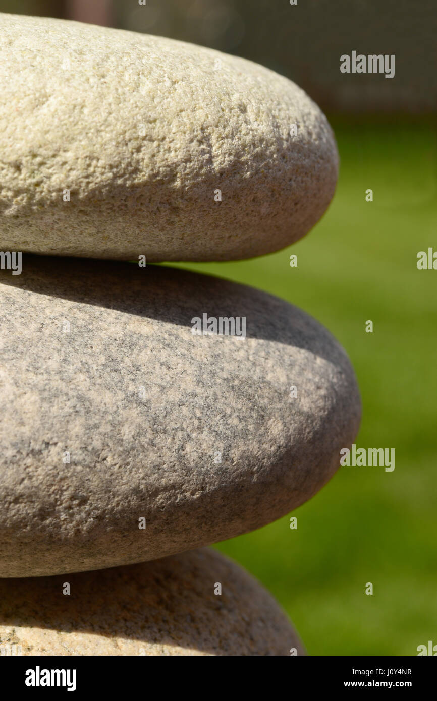 Abstract meditation stones hi-res stock photography and images - Alamy
