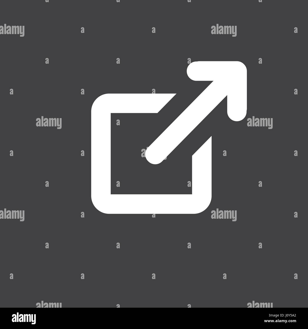 External Link Icon - user will know they are leaving the app to visit ...