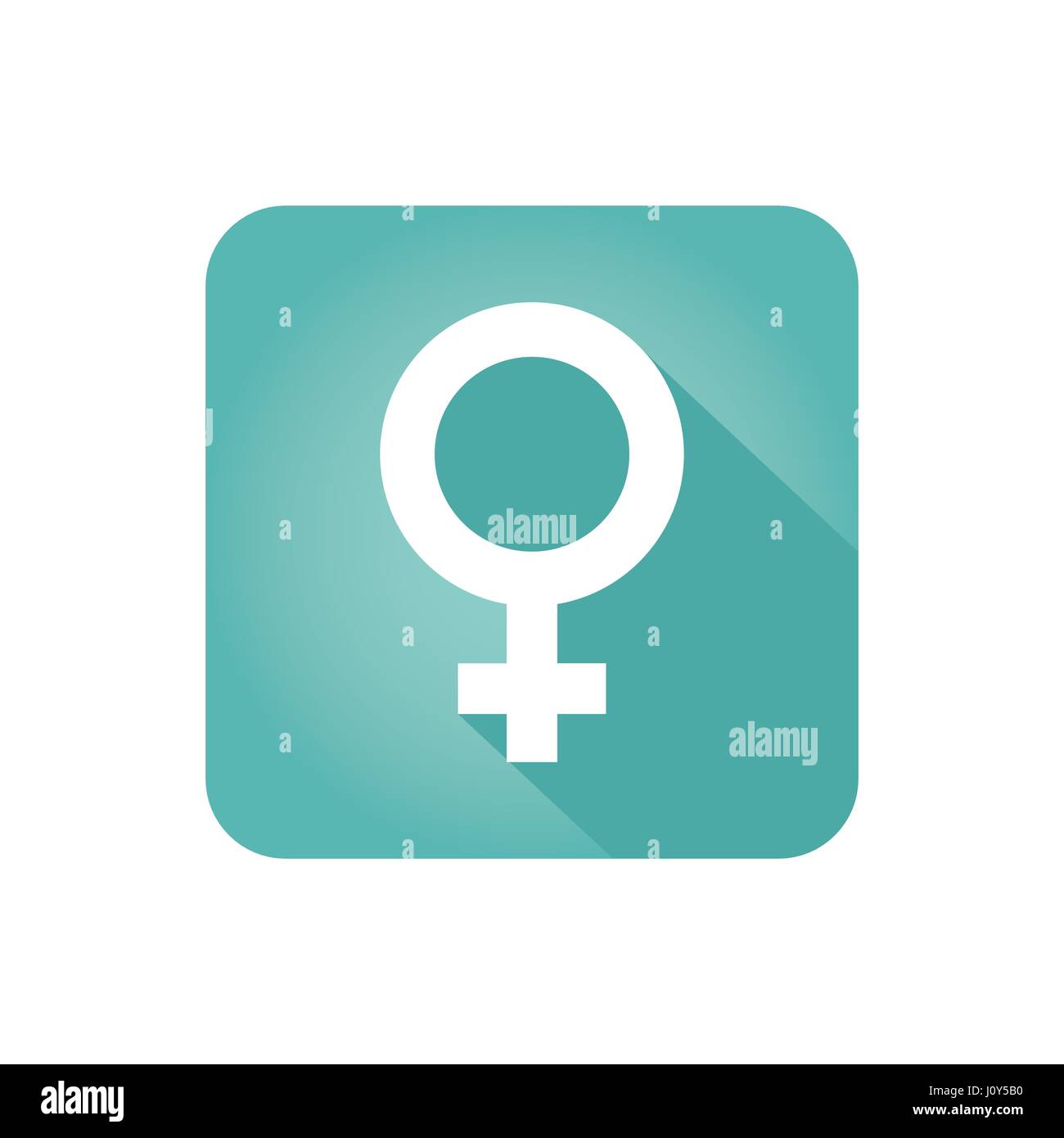 Colorful Women's Services Icon with Female Symbol Stock Vector Image ...