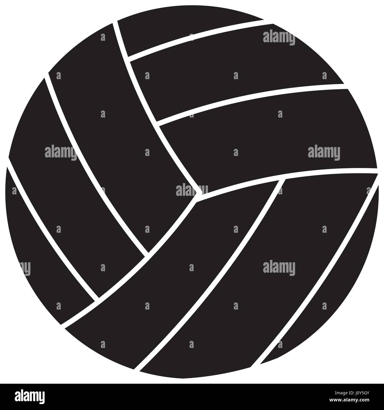 volleyball ball sport pictogram Stock Vector Image & Art - Alamy