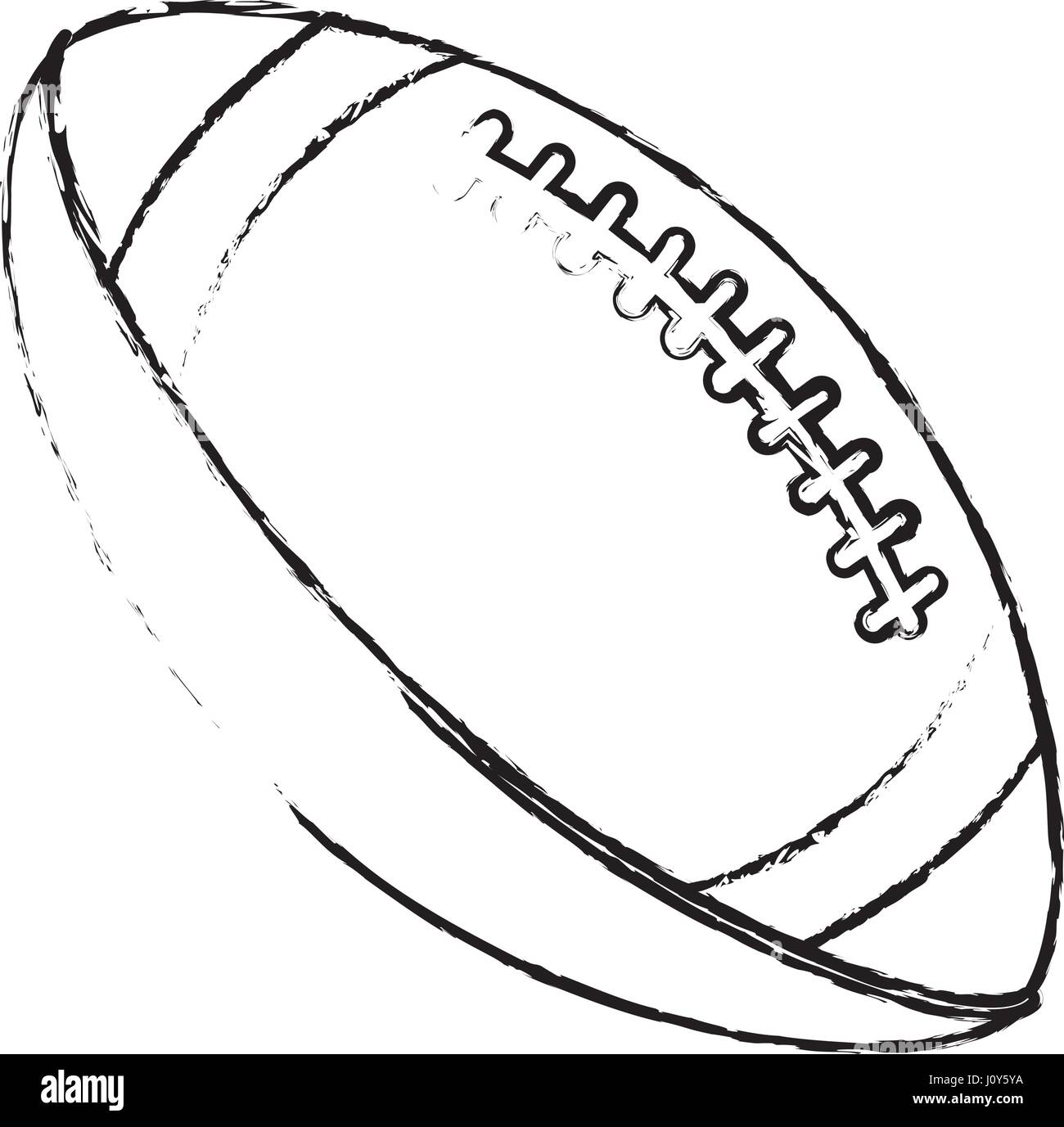American Football Drawing