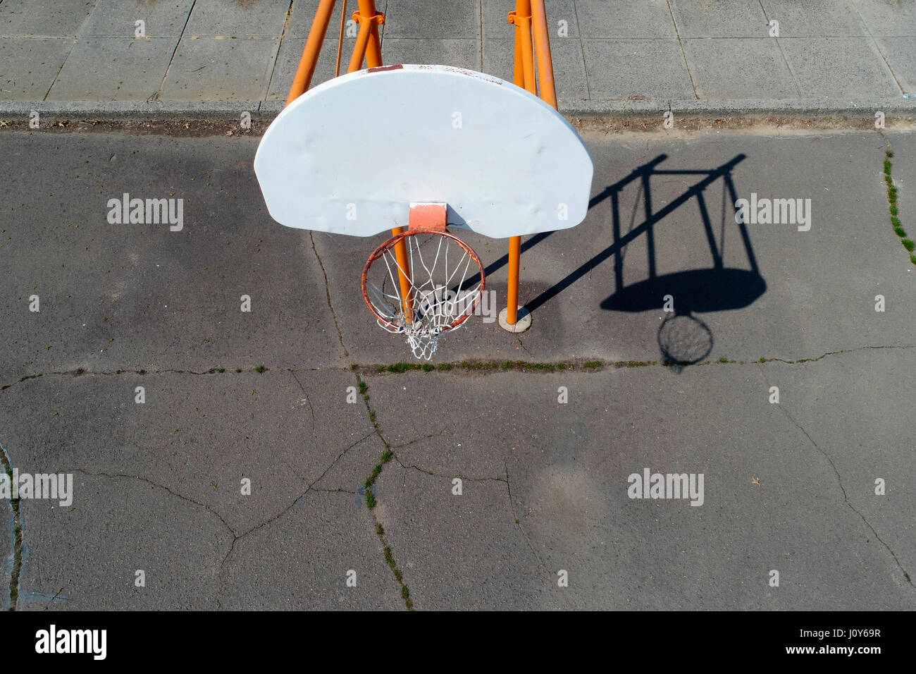 Basketball court aerial hi-res stock photography and images - Alamy