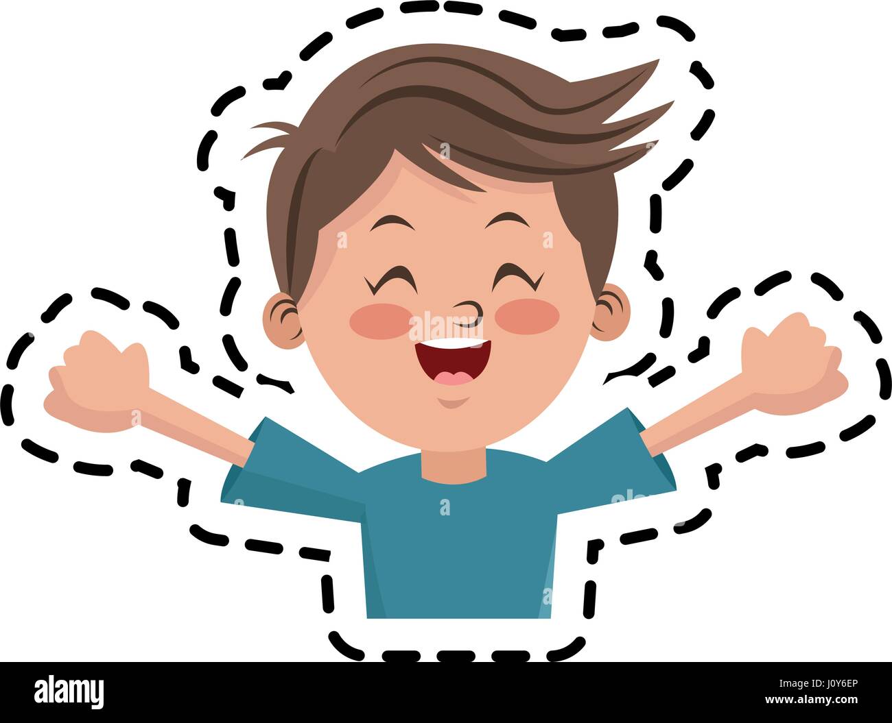 Isolated boy cartoon design Stock Vector Image & Art - Alamy