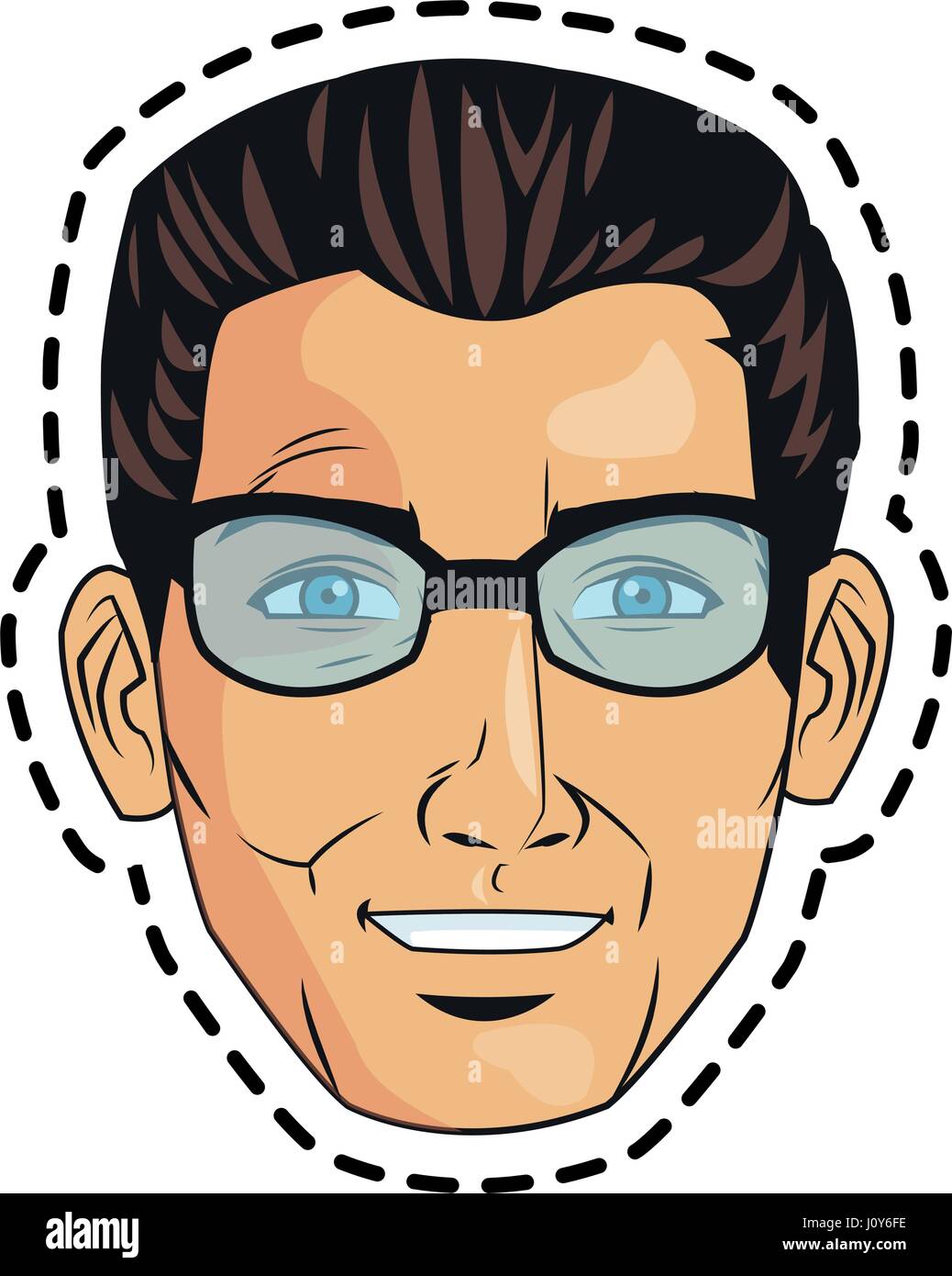 Isolated man cartoon design Stock Vector Image & Art - Alamy