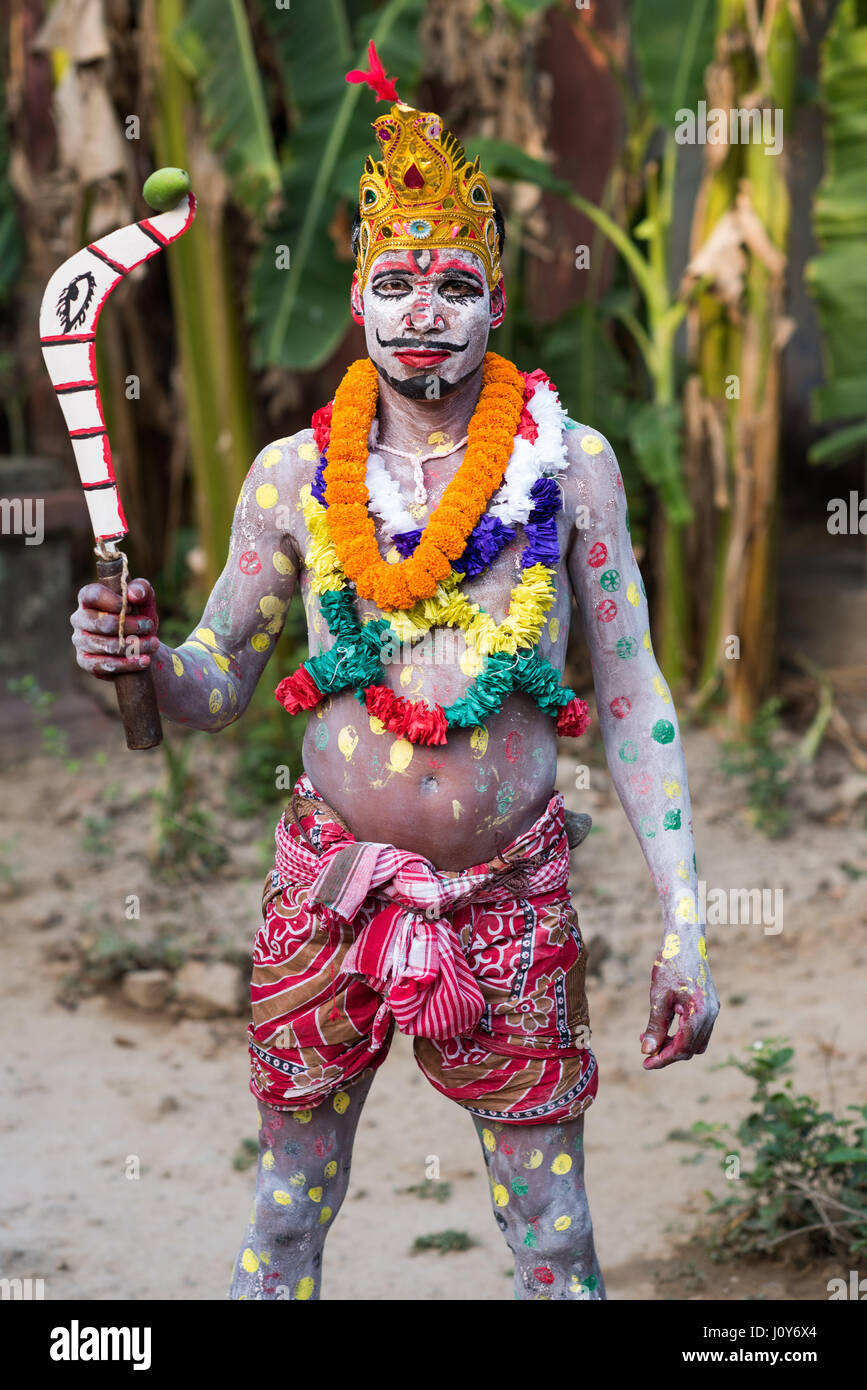 Indian body paint hi-res stock photography and images - Alamy