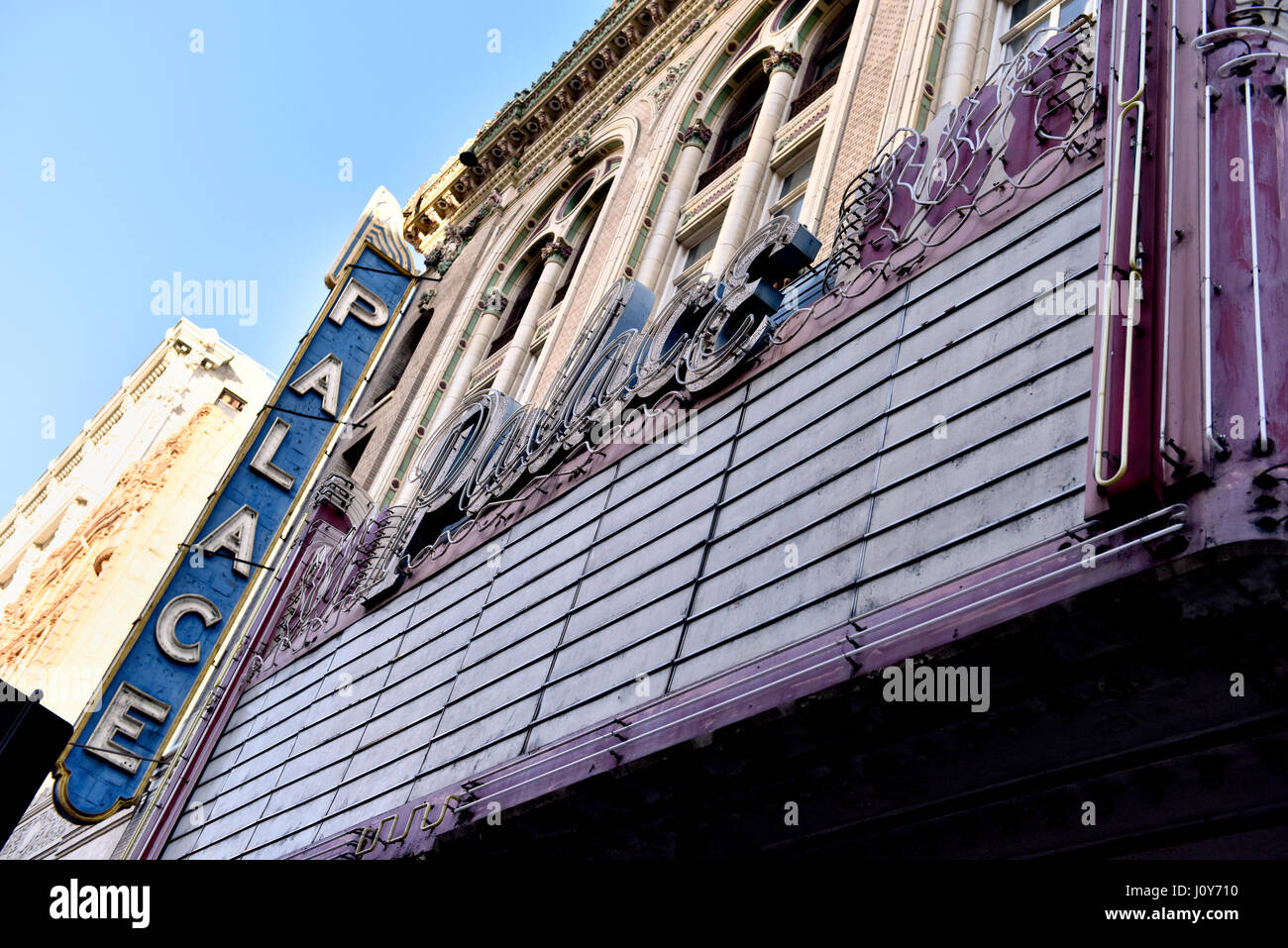 Blank Broadway Theatre Sign