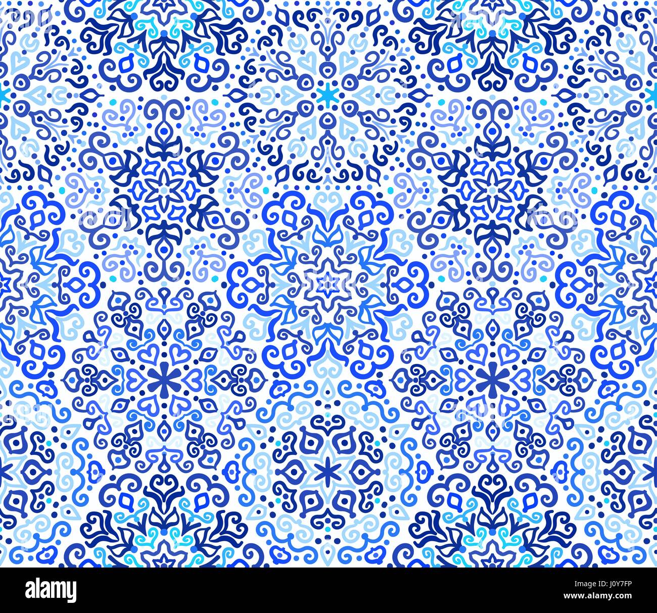 Blue Background Floral Weave Pattern Stock Vector Image & Art - Alamy