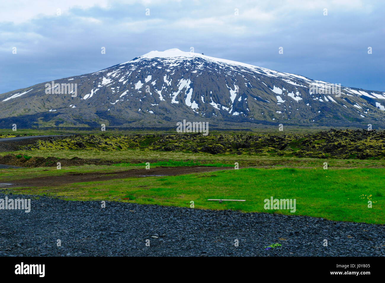 Snaefellsjokull volcano hi-res stock photography and images - Alamy