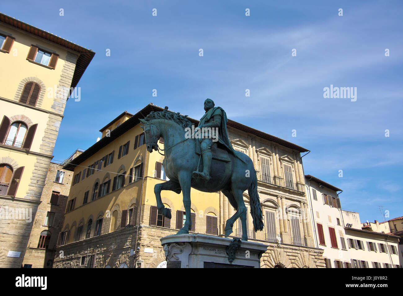 Statue de cosimo de medici hi-res stock photography and images - Alamy