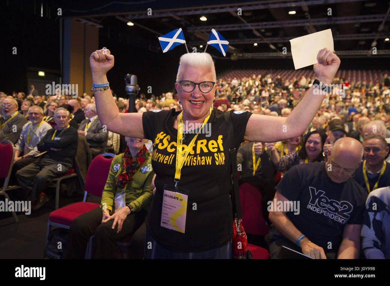 Members and delegates attends the annual SNP Campaign conference in the ...