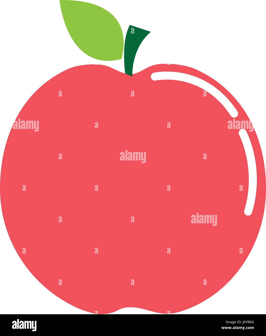 delicious apple fruit taste icon Stock Vector Image & Art - Alamy