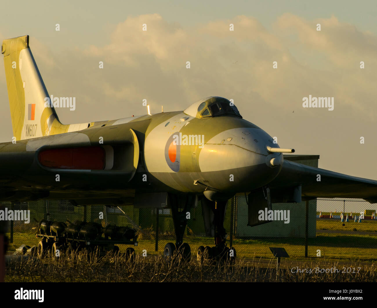 Avro Vulcan XM607 Stock Photo - Alamy