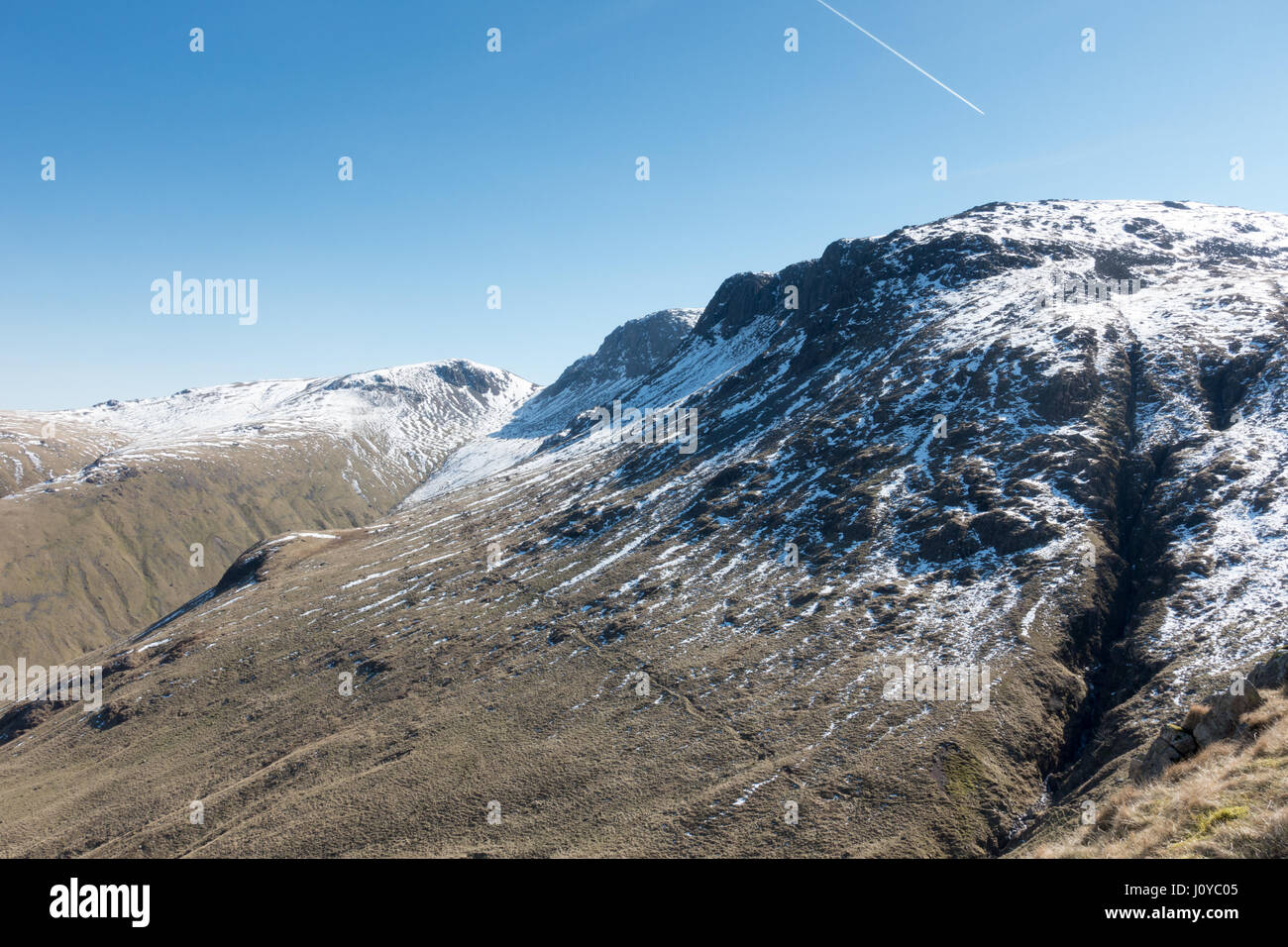 Kirk Fell at the head of Ennerdale in the Lake district Stock Photo - Alamy
