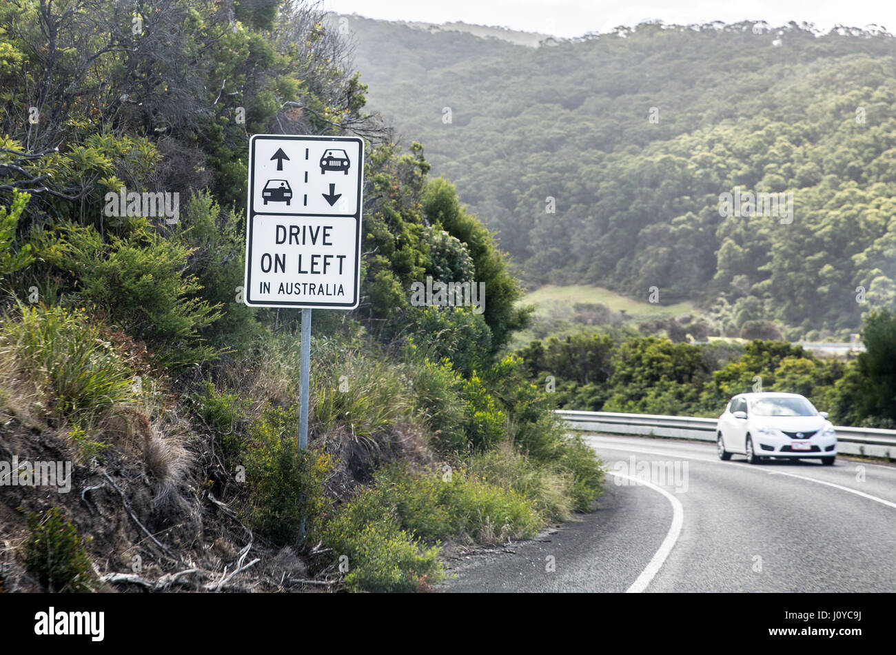 Great ocean road sign hi-res stock photography and images - Alamy