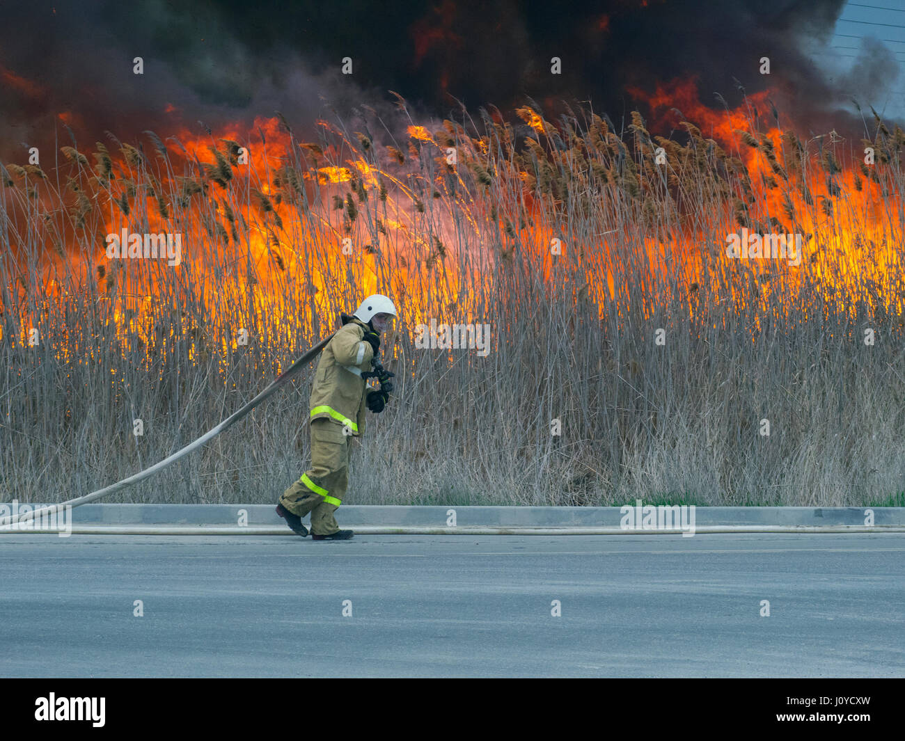 Apocalypse firefighter hi-res stock photography and images - Alamy