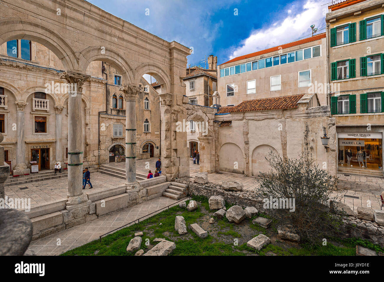 Spalato diocleziano palace hi-res stock photography and images - Alamy