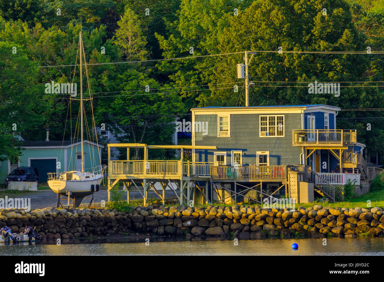Mahone Bay, Nova Scotia, Canada Stock Photo - Alamy