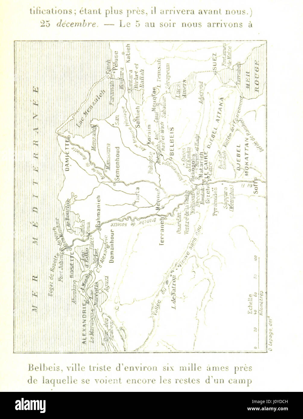 This image is from a journal recounting the Egyptian expedition of 1798 ...
