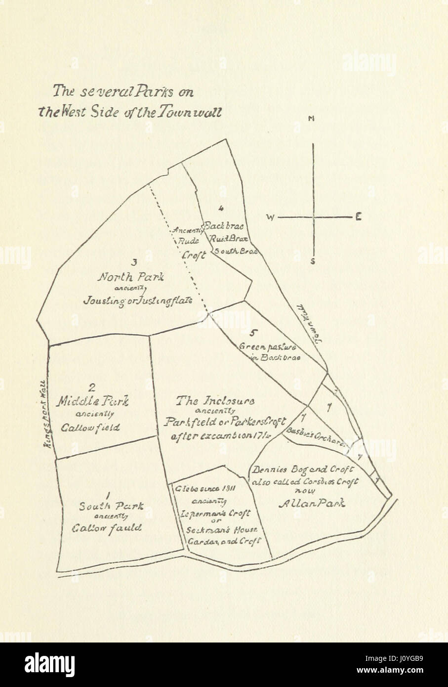 This image is from page 133 of 'Landmarks of Old Stirling,' depicting ...