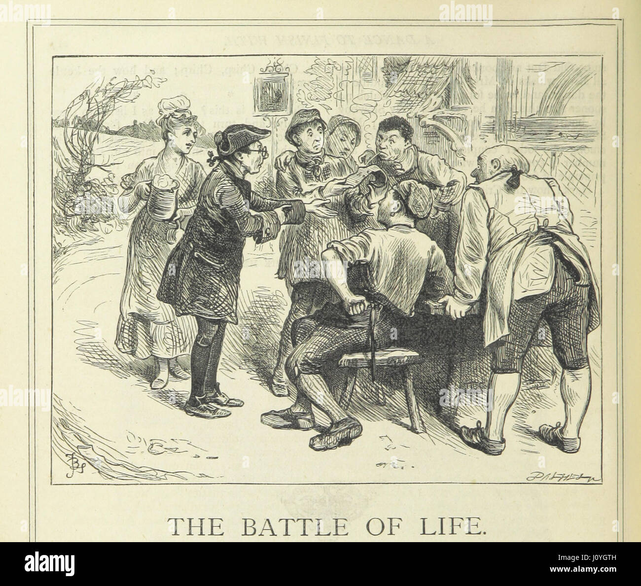 This image from 'The Works of Charles Dickens,' Household edition ...